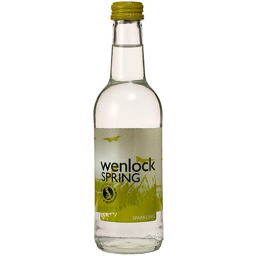 Wenlock Spring Sparkling Water 24 x 330ml - Drinks Aisle
