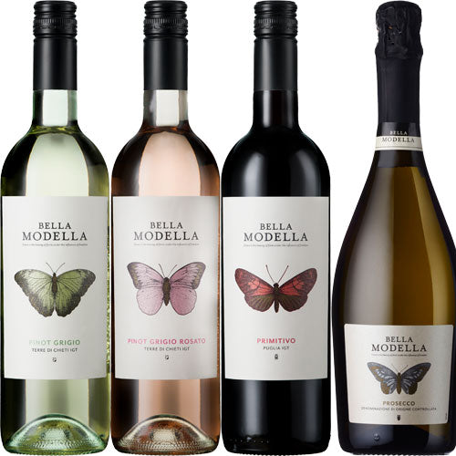 Bella Modella Italian Mixed Case 4 x 75cl - Drinks Aisle